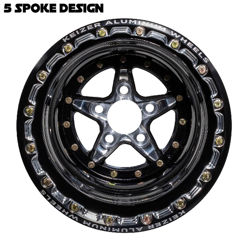 Keizer Racing Beadlock Wheels - Front | Polaris Pro R — Whalen's Speed ...