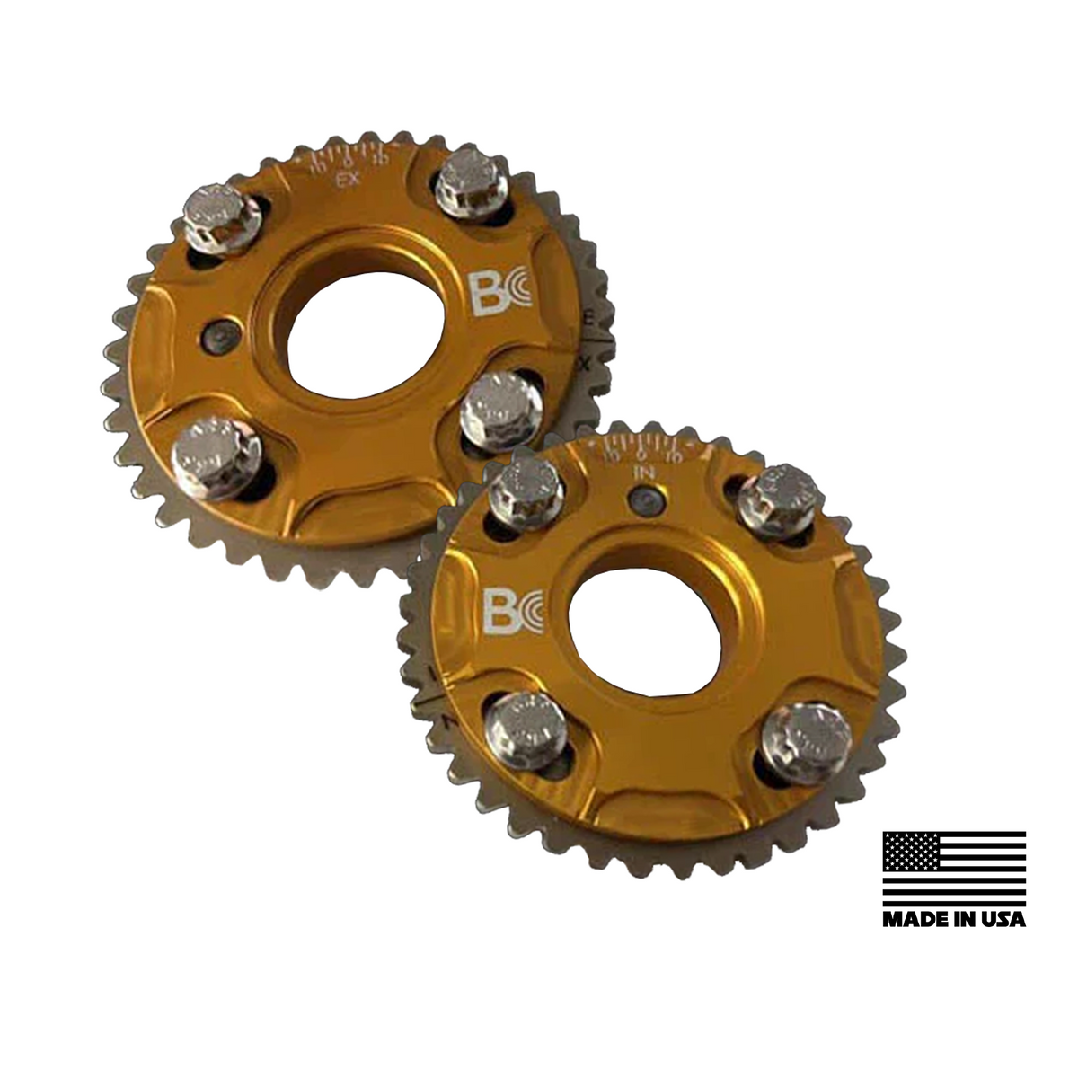 BC Racing Adjustable Cam Gears | Can-Am X3 — Whalen's Speed R&D ...