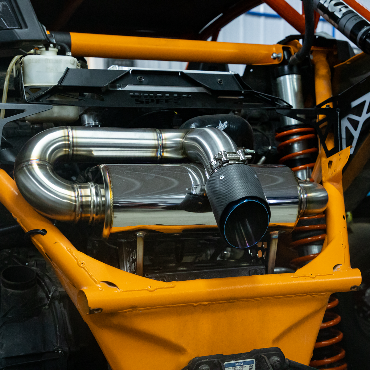WSRD Turbo-Back Center Exit Exhaust System | 2017-2026 Can-Am X3 ...
