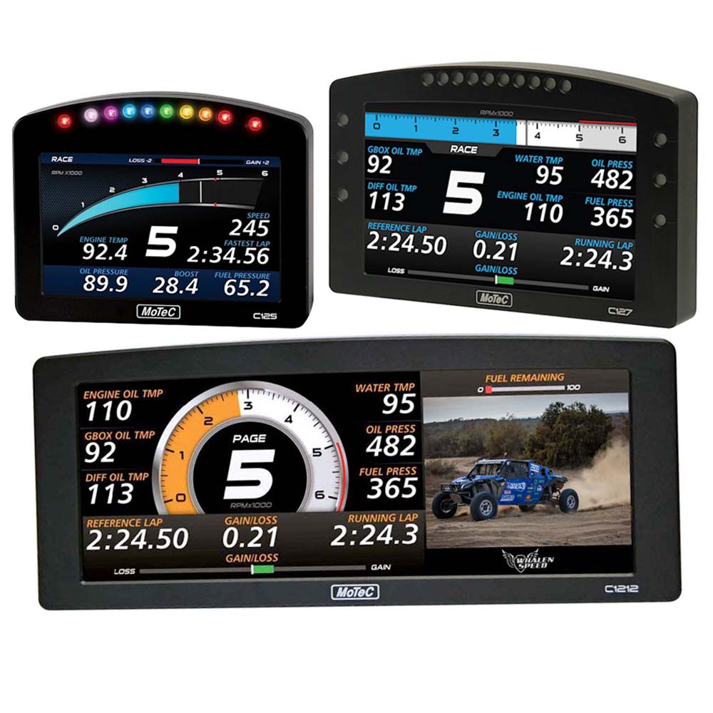 JRR Motec C12X Color Logger Displays — Whalen's Speed R&D | Whalen Tuned