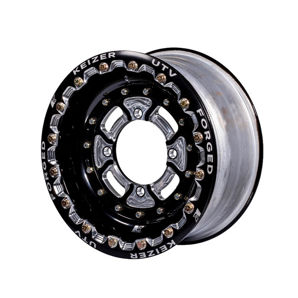 Keizer Racing Beadlock Wheels - Front | Can-Am X3 & Polaris RZR ...