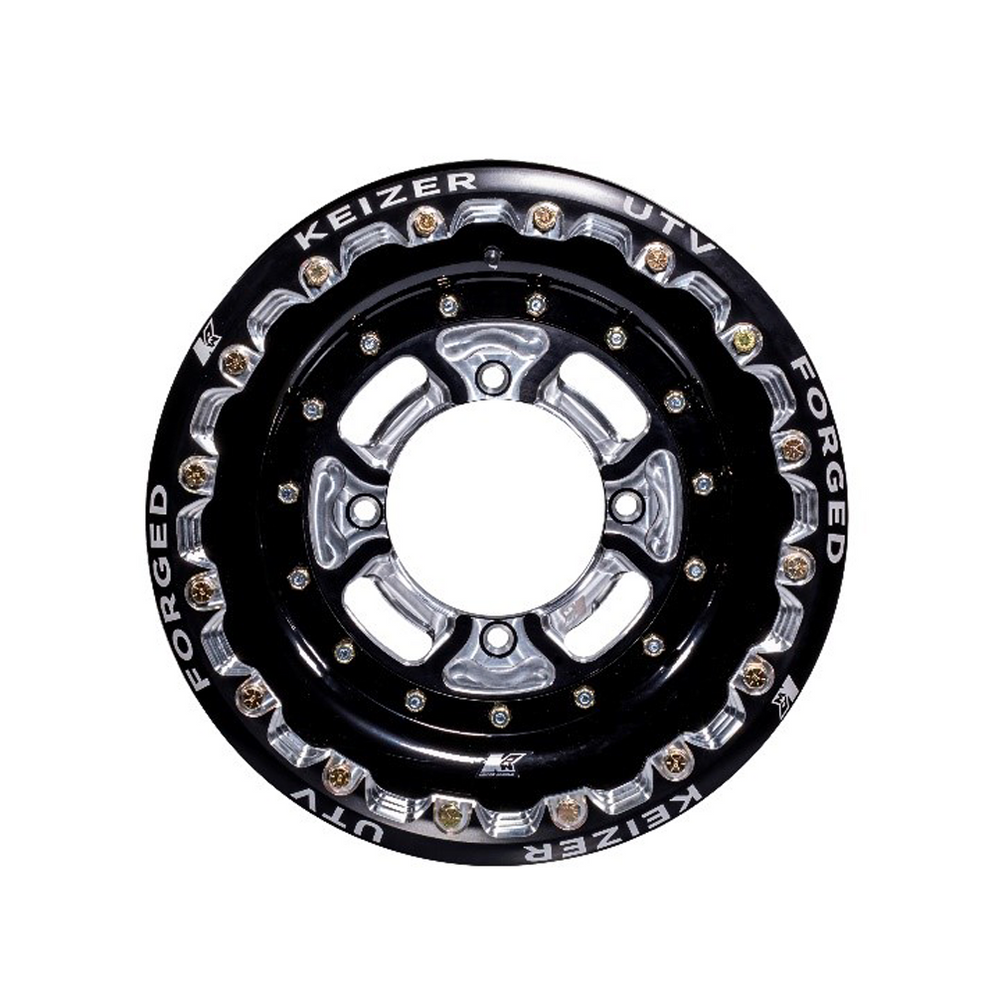 Keizer Racing Beadlock Wheels - Front | Can-Am X3 & Polaris RZR ...